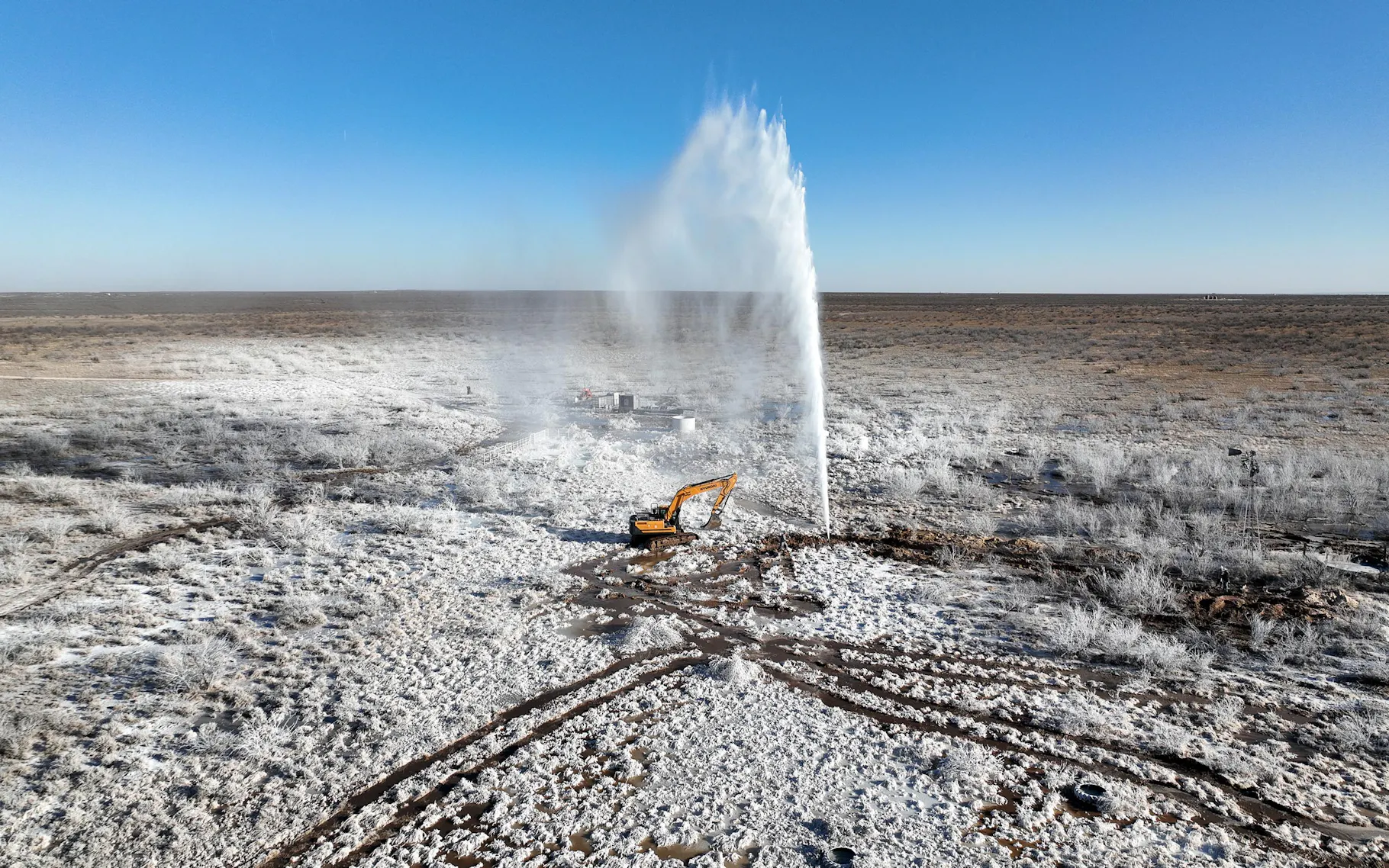 Salt water disposal in the Permian Basin: the geyser in Tubbs Corner ...